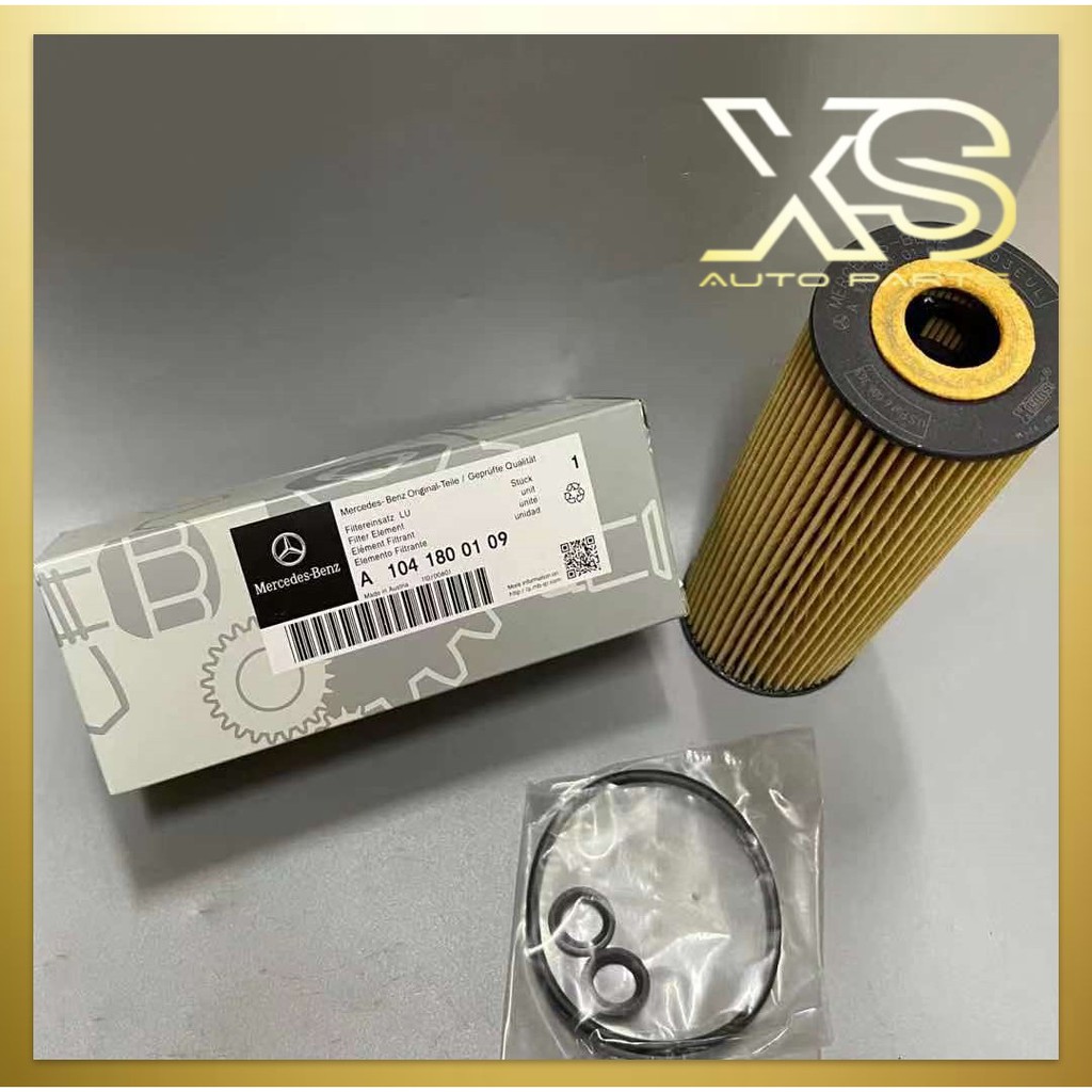 (100%GENUINE)-OIL FILTER MERCEDES BENZ W202 W203 C200 (A1041800109 ...