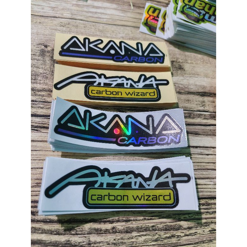 PRINCUTT CARBON AKANA STICKER | Shopee Malaysia