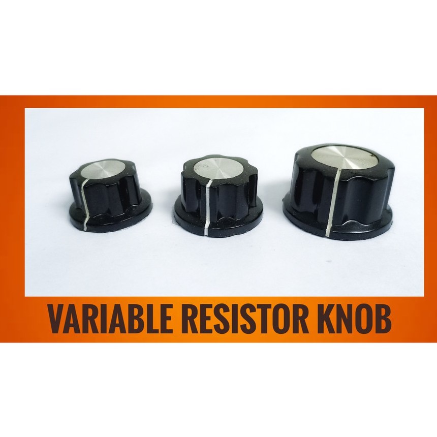 [READY STOCK]VARIABLE RESISTOR KNOB WITH SCREW FOR VOLUME & SPEED ...