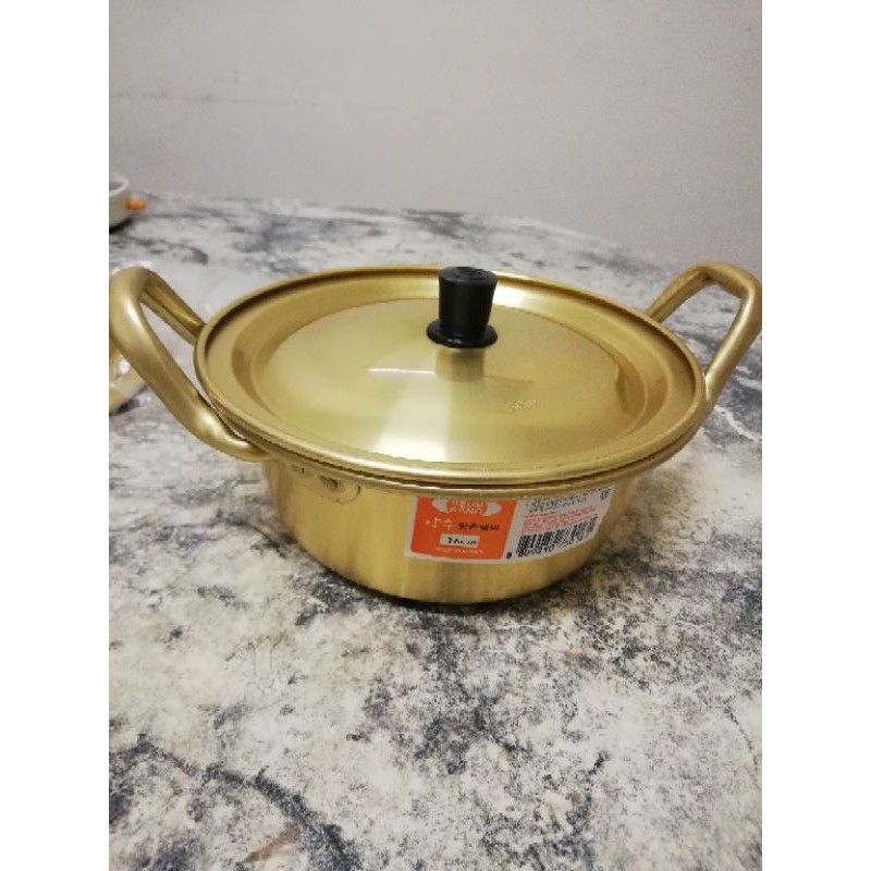 Korea Ramyun Gold Pot (16cm) | Shopee Malaysia