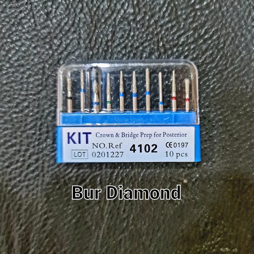 Bur Preparation Of CROWN BRIDGE VENEER ONLAY INLAY CAVITA Dental SET ...