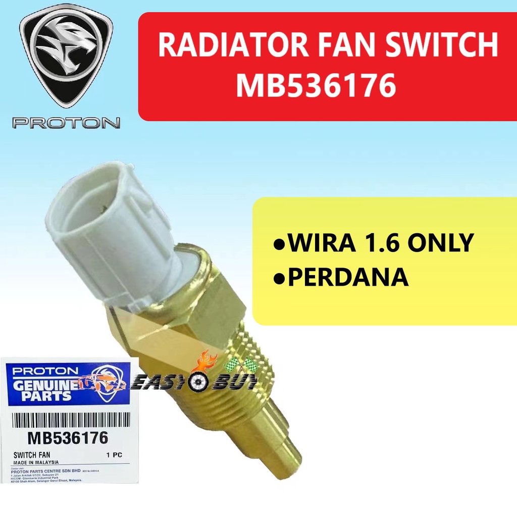 Radiator Thermo Fan Switch 2Pin Proton Wira 1.6 Proton Perdana - Thermo ...