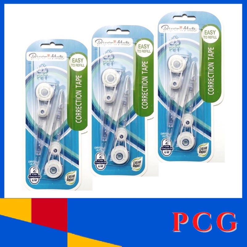 PAPERMATE LIQUID PAPER DRYLINE ULTRA CORRECTION TAPE REFILL/ ISI ...