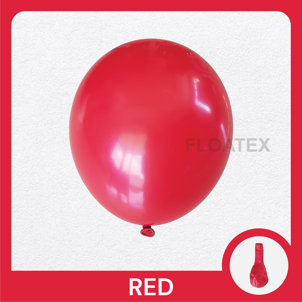 Floatex 3.2g 12 Inch 10pcs High Quality Matte Latex Colorful Balloon ...