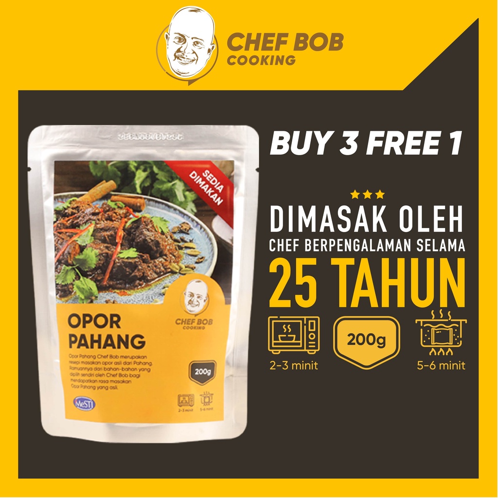 CHEF BOB COOKING : Opor Pahang (200g) ReadyToEat / Sedia Dimakan ...