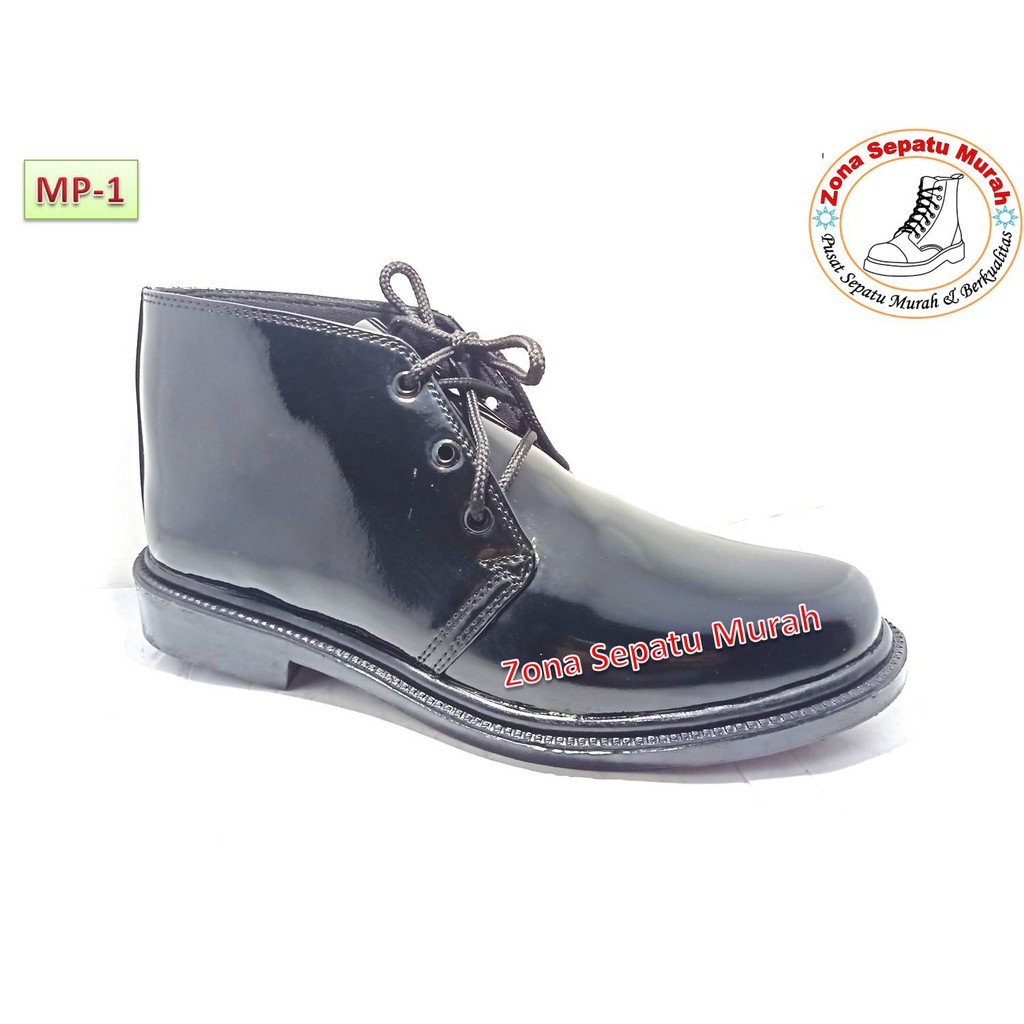 Shiny pdh shoes MP-01 standard TNI price | Shopee Malaysia