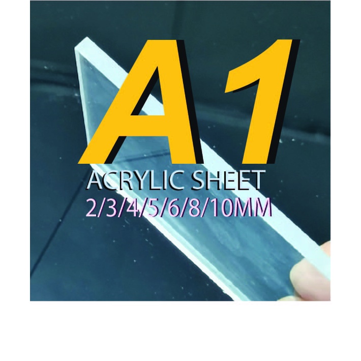 A1 ACRYLIC SHEET / A1 CLEAR ACRYLIC/ A1 TRANSPARENT SHEET | Shopee Malaysia