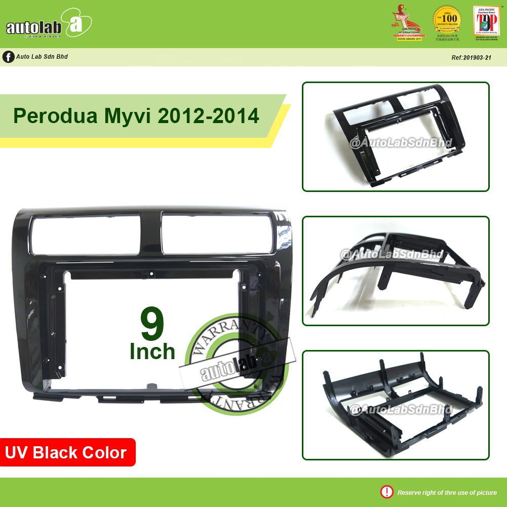 Big Screen Casing Android 9 inch Perodua Myvi Lagi Best 2012-2014 ...