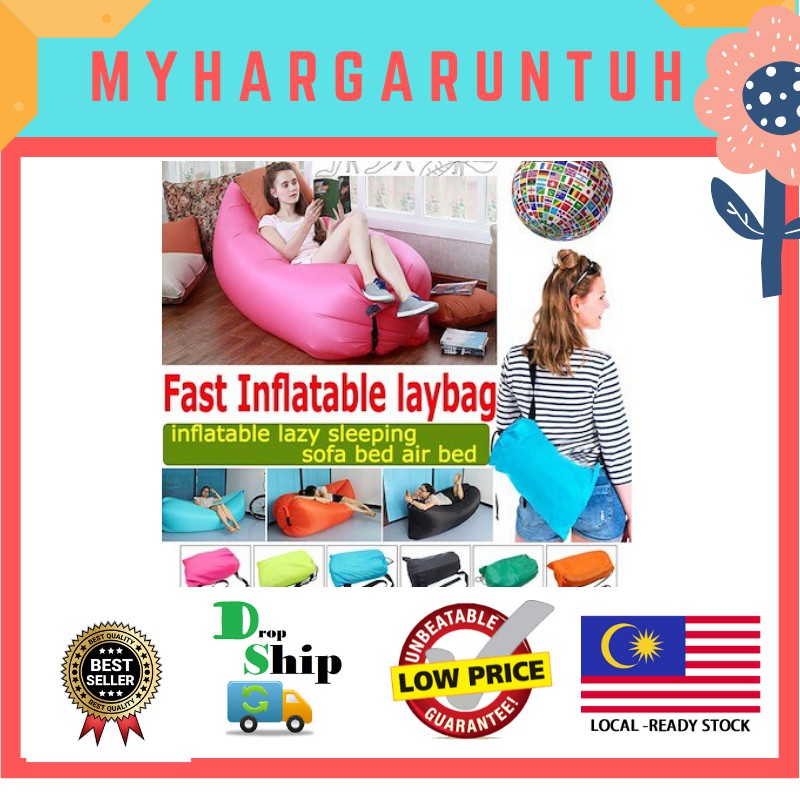 Sofa Inflatable Portable / Inflatable Wind Picnic Camping Lamzac Air ...