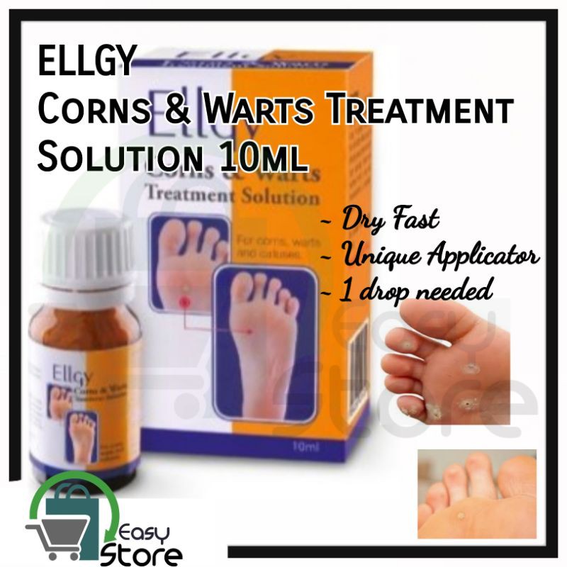 Ellgy Corns & Warts Treatment Solution 10ml Expiry 10/22 | Shopee Malaysia