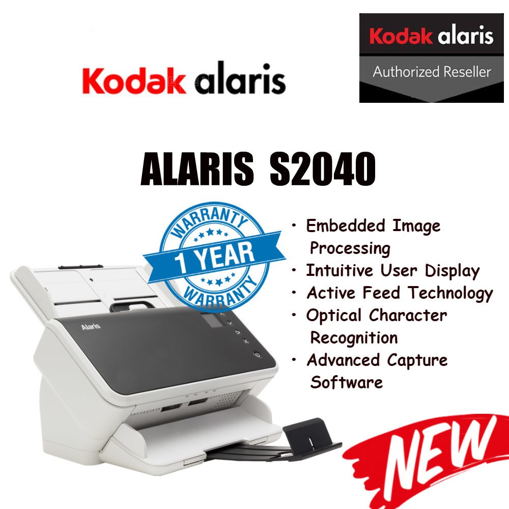Document Scanner Kodak Alaris S2040 | Shopee Malaysia