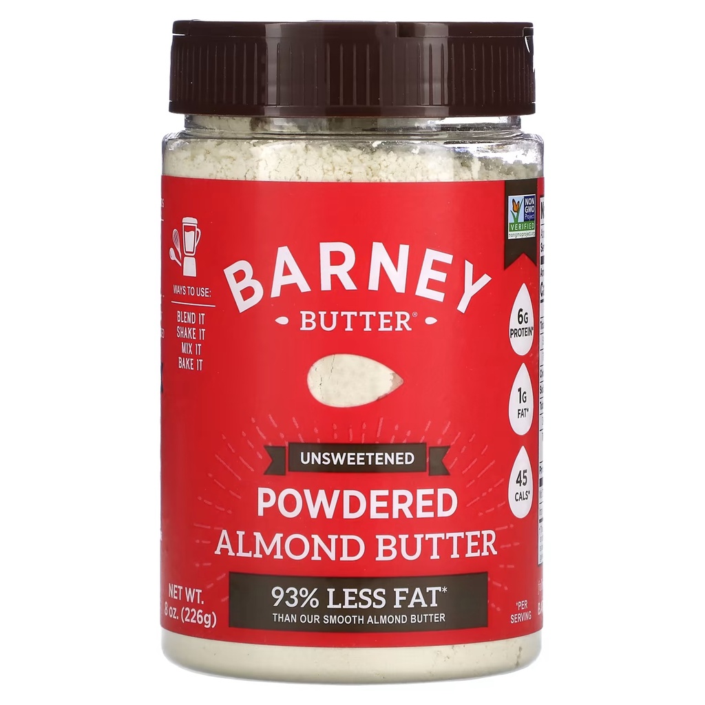 Barney Butter Powdered Almond Butter Unsweetened 226g - Bake Smoothie ...