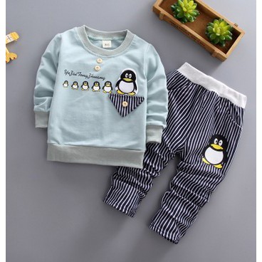 Long Sleeve Baby Clothing Set | Shopee Malaysia