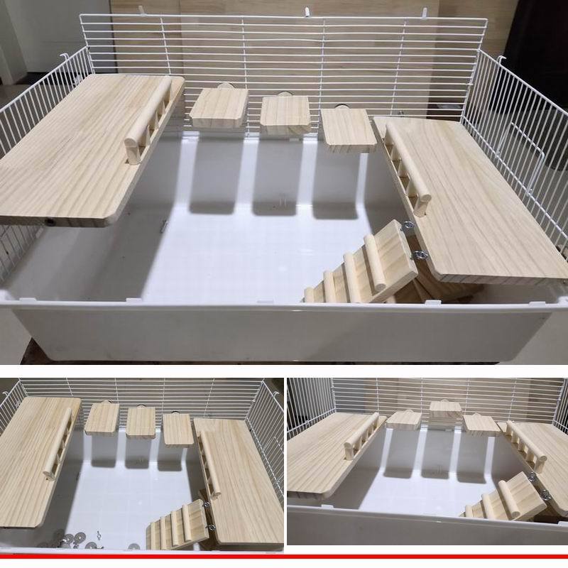 Hamster Accessories Platform Set Golden Bear 60 X 35 Basic Cage Solid ...