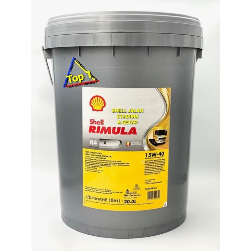 Shell Rimula R4x 15w40 | Shopee Malaysia