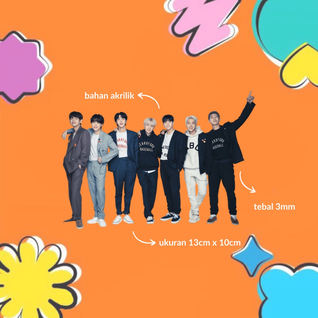 Ptd BTS Standee - BTS Standee - BTS Acrylic | Shopee Malaysia