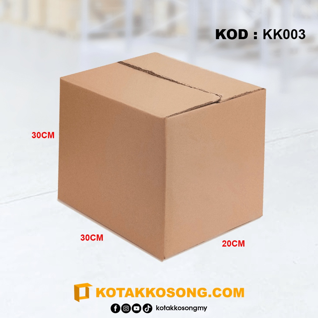 [KK004] Packaging Box Carton Box Packing Box Paper Boxes Kotak | Shopee ...