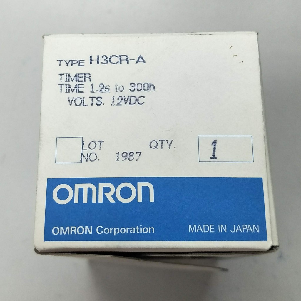 Omron Timer H3CR-A 12VDC | Shopee Malaysia