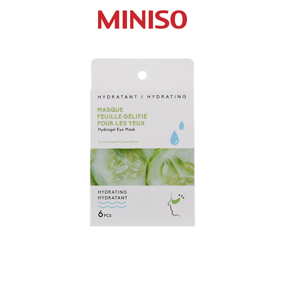 MINISO Hydrogel Eye Mask (Cucumber) | Shopee Malaysia