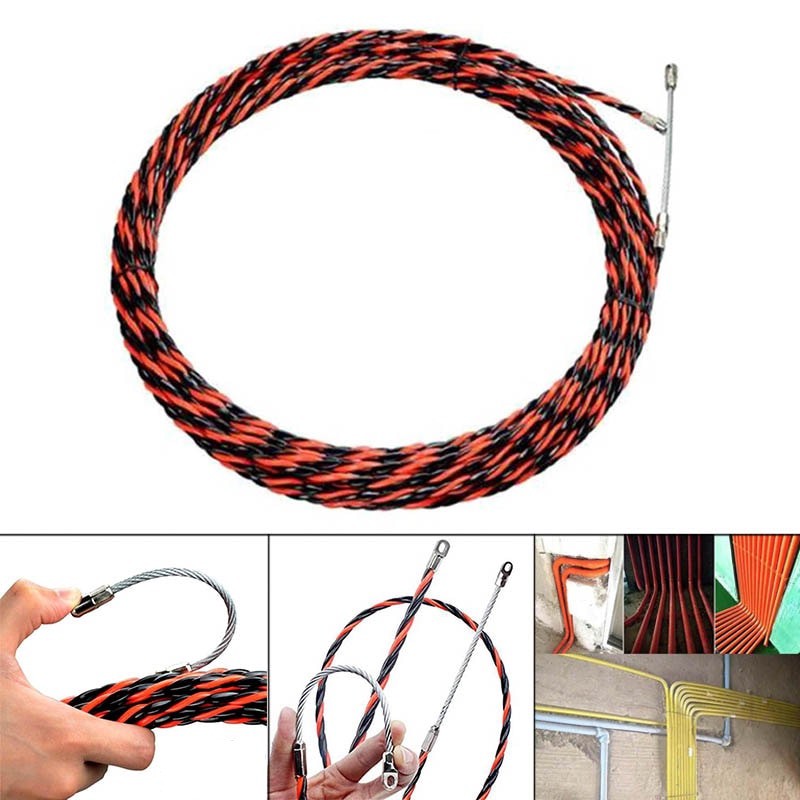 15m/ 30meter Electrician Wire Threading Device Binders Kit Cable Guider ...
