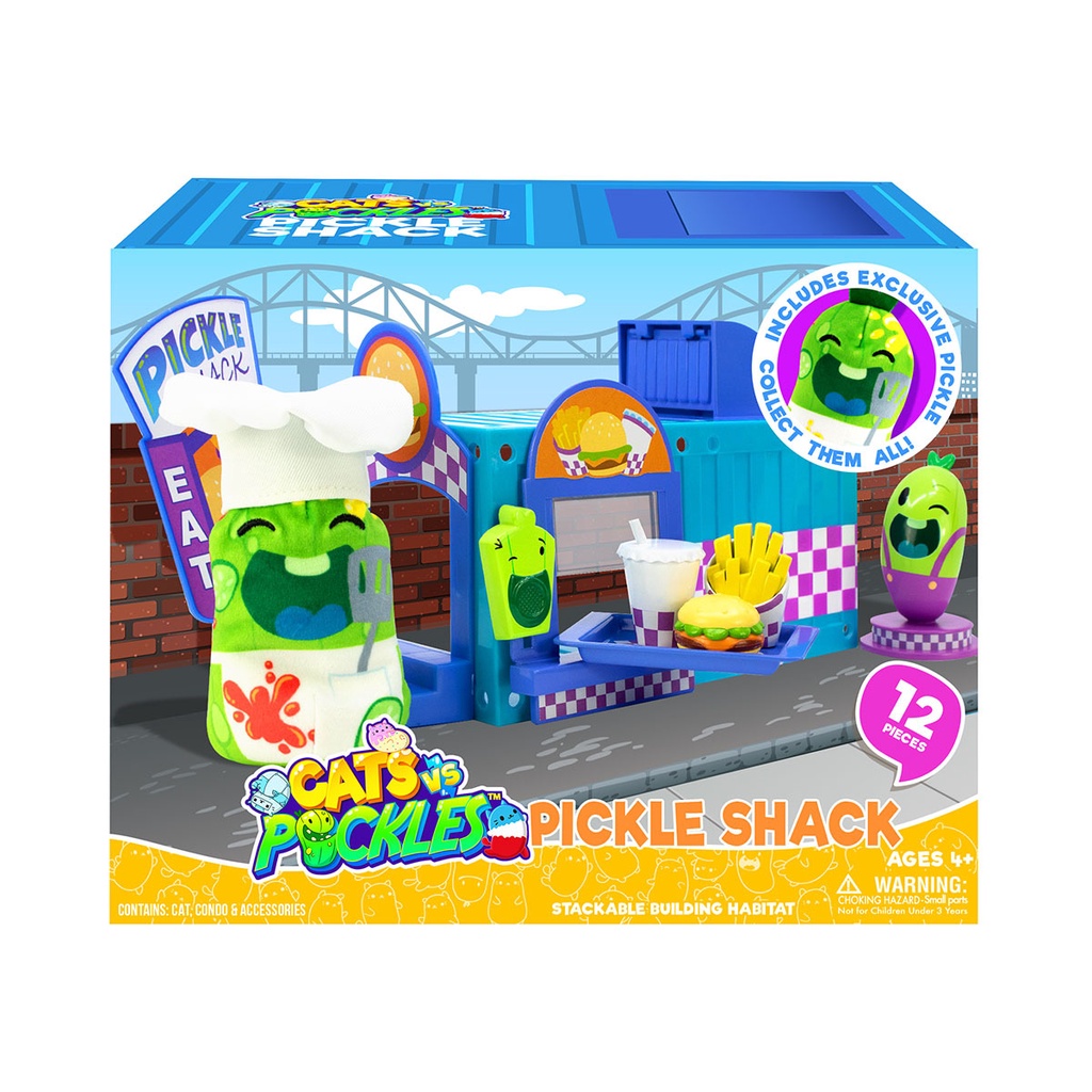 Cats Vs Pickles Kitty Condo Pickle Shack Playset | Shopee Malaysia