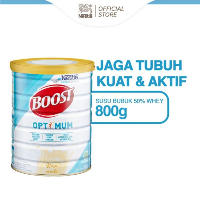 Nestle Boost Optimum Milk Nutrition Vanilla Adult And Elderly Canned ...