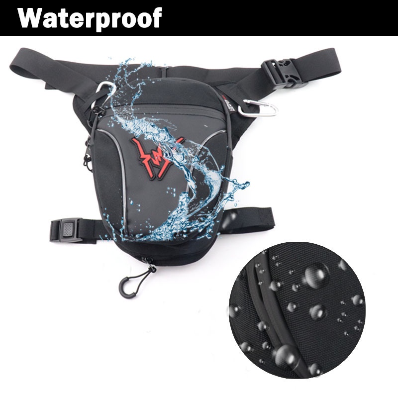 Universal Motorcycle Leg Bag Waterproof Waist Bag Thigh Belt Hip ...