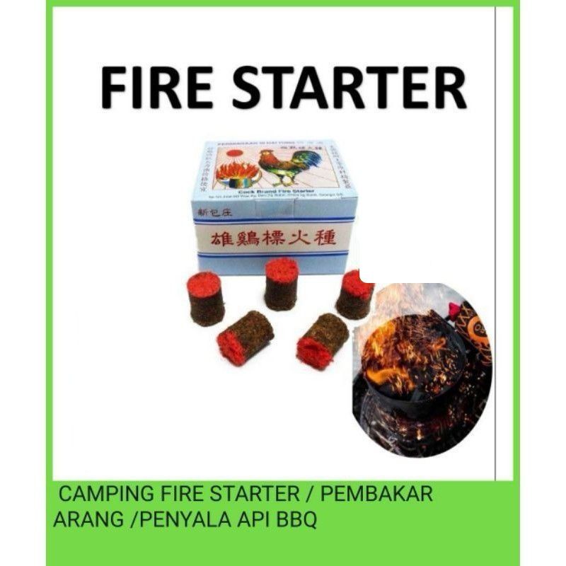 Cock Brand Fire Starter / pembakar arang / penyala api BBQ雄鸡牌火种 ...