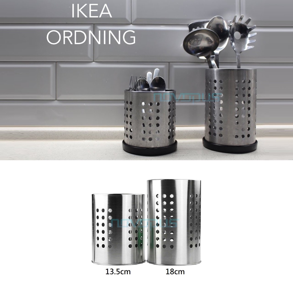 IKEA ORDNING Cutlery Stand / Cutlery Drainer / Kitchen Utensil Rack ...