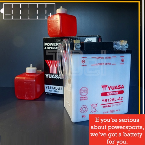 ACID PERCUMA 750ML YB12 YB12ALA2 YB12AL-A2 YB2 ALA2 GARANSI 100% ORIGINAL AUTHENTIC YUASA ...