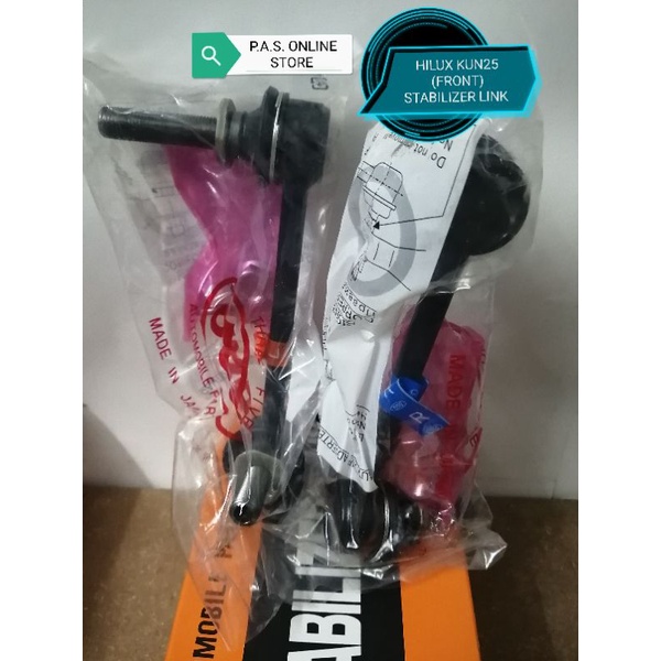 TOYOTA HILUX VIGO KUN25,26/ REVO GUN125/ FORTUNER TGN50, TGN51 FRONT STABILIZER LINK | Shopee ...