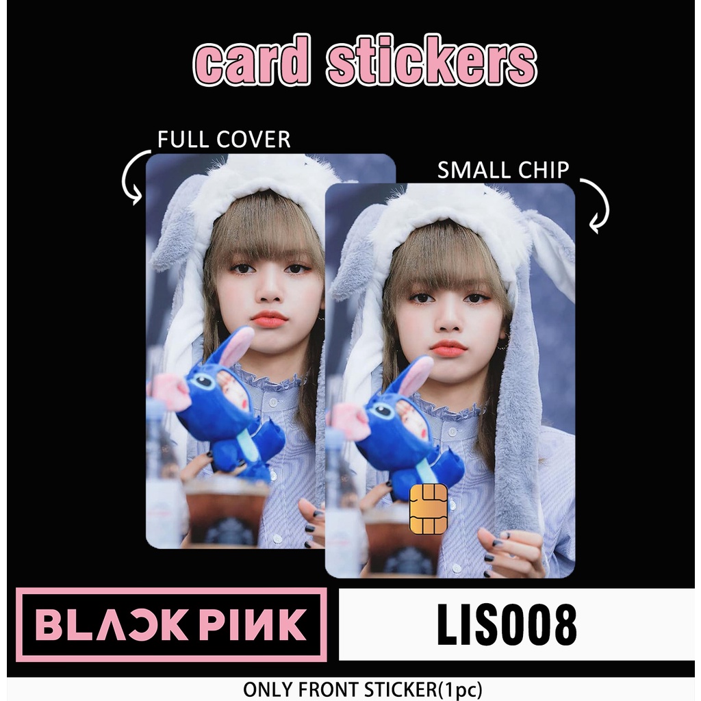 LALISA CARD STICKER - BLACKPINK LALISA CARD STICKER - LISA KAD STICKER ...