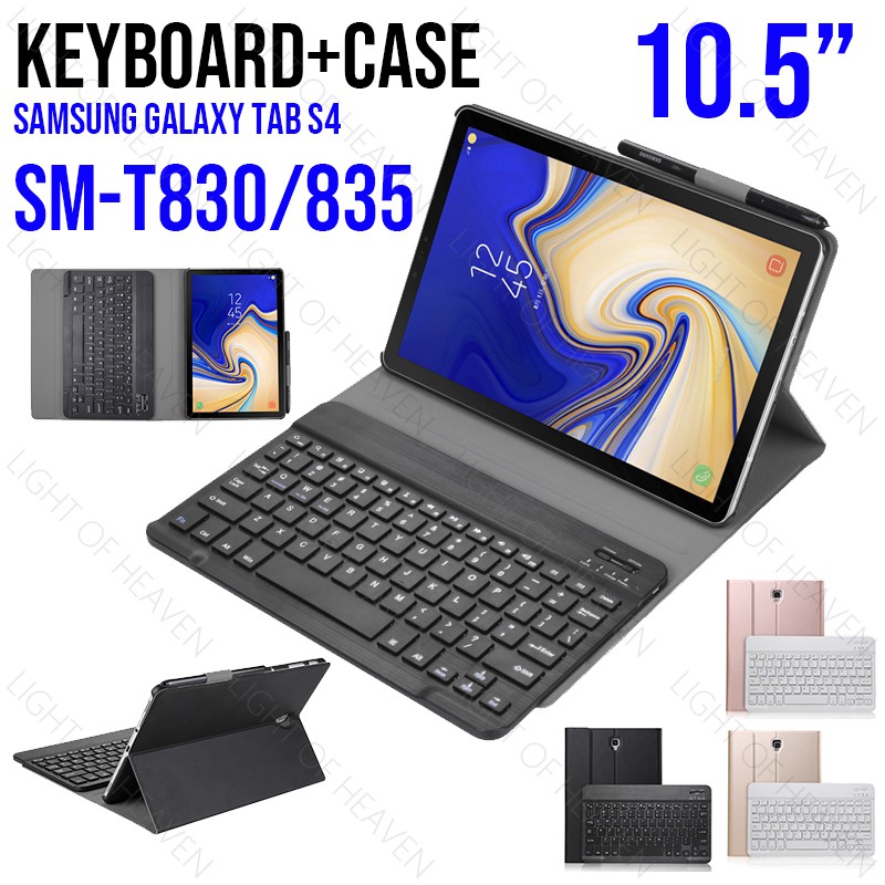 Samsung Galaxy Tab S4 10.5'' SM-T835 T830 T835 bluetooth keyboard case ...