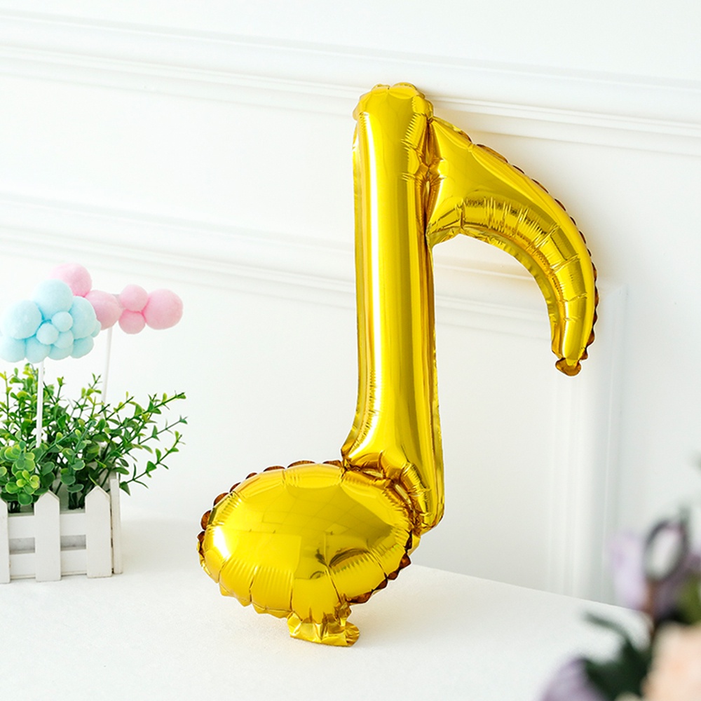 Musical Notes Balloons Quaver Shaped Balloons Birthday Party ...