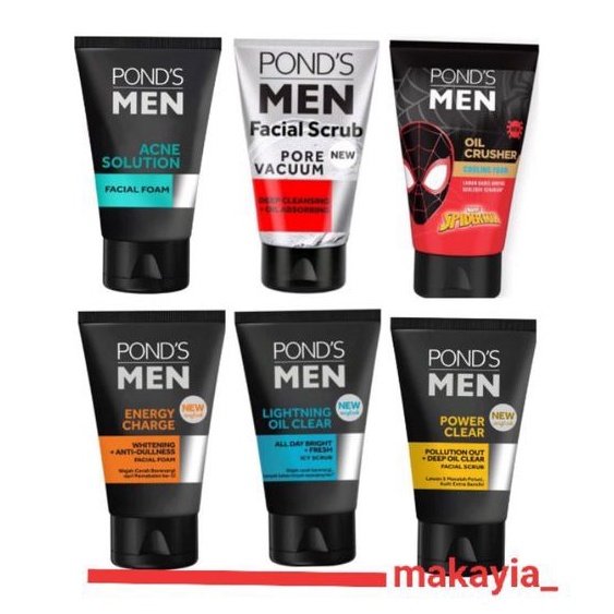 Ponds Man face wash 100 gr | Shopee Malaysia