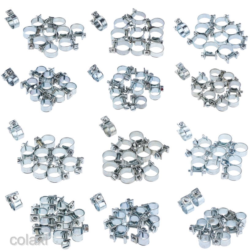 20Pcs Hose Fuel Line Clips Clamp for Petrol Pipe 6-8mm 8-10mm | Shopee ...