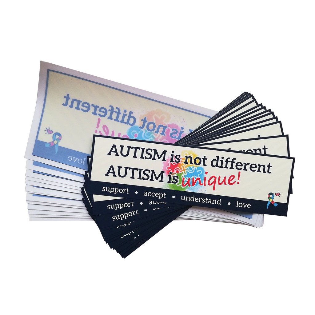 Autism Car Sticker New Design Stiker Kereta Autism | Shopee Malaysia