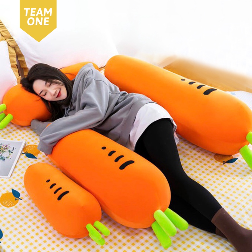 Creative carrot rabbit plush toy doll cute long carrot pillow doll ...