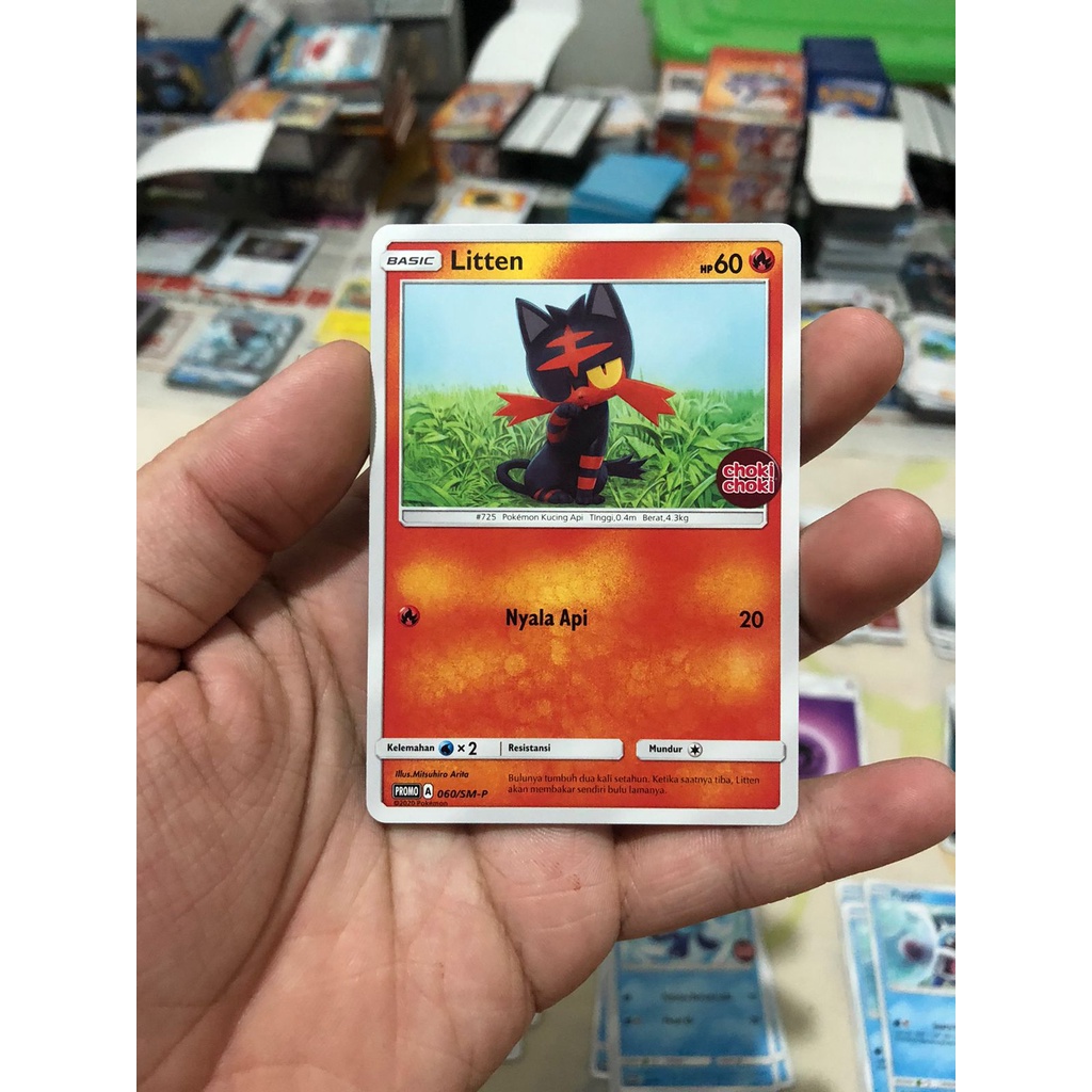 Pokemon Card TCG Card Choki Choki Pokemon Rowlet Litten Popplio Diglett ...