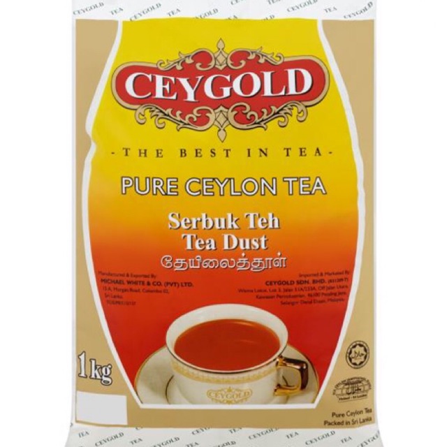 CEYGOLD > PURE CEYLON TEA DUST > 1KG | Shopee Malaysia