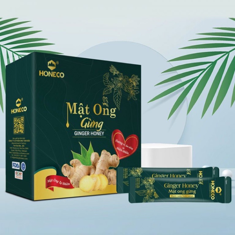 Honeco Ginger Honey - box of 225g (15 packs x 15g) | Shopee Malaysia
