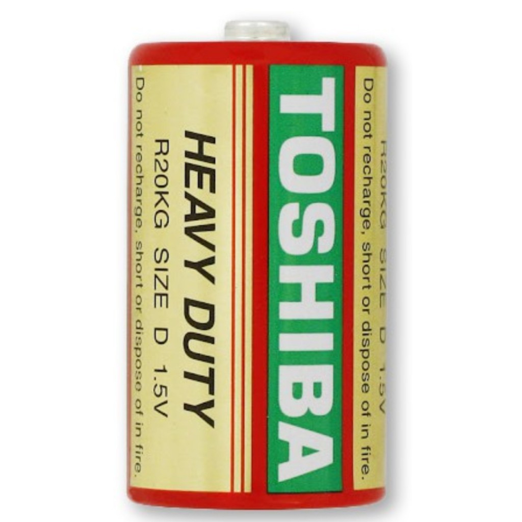 Toshiba Heavy Duty Carbon Zinc D Battery (Two Units) | Shopee Malaysia