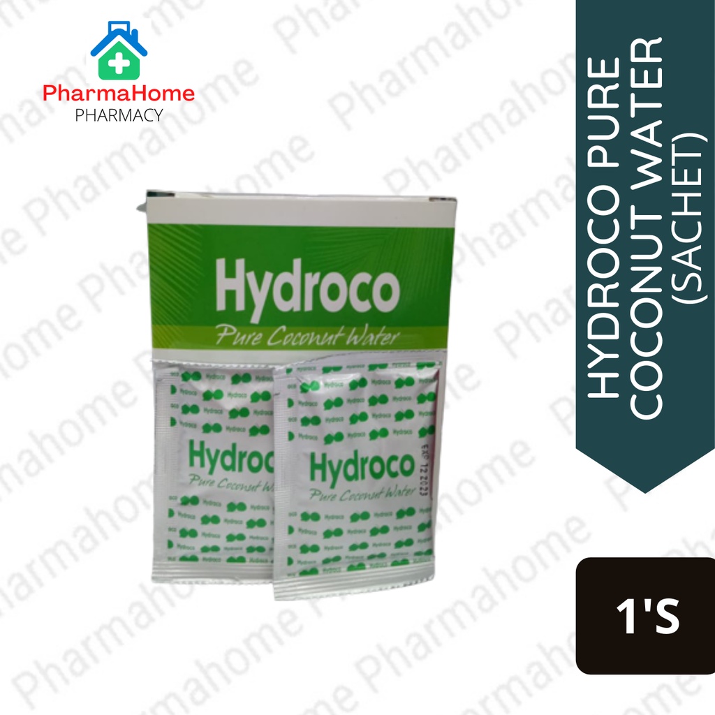 Hydroco Pure Coconut Water 25g (Sachet) | Shopee Malaysia