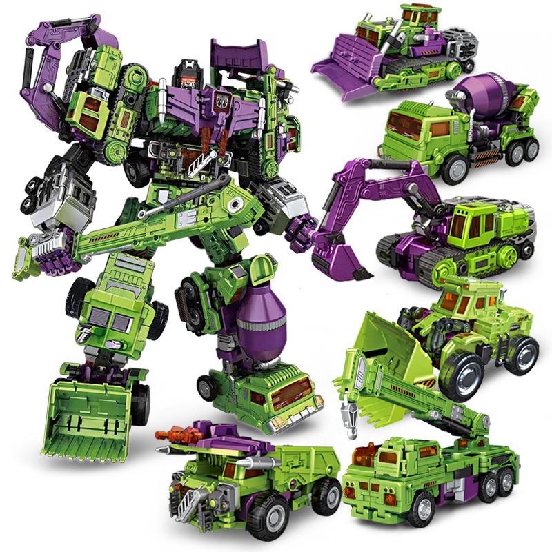 Transformers NBK Devastator Super Large Hercules Robot Model Toy 变形金刚 ...