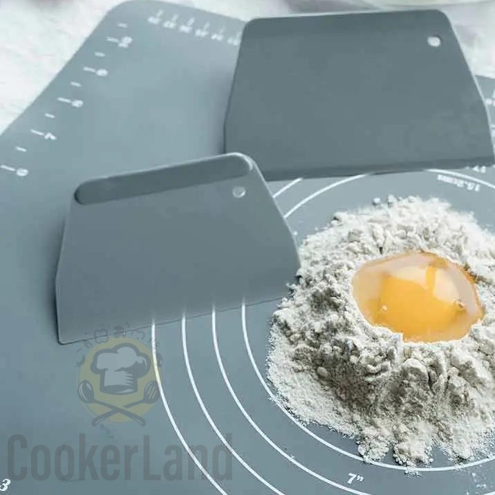 PP Multi Function Scraper Panel Cutter/Dough Scraper/Cake Bread Pizza ...