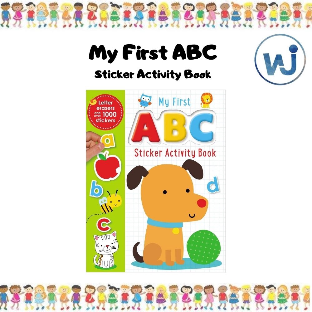 My First ABC Sticker Activity Book | Shopee Malaysia