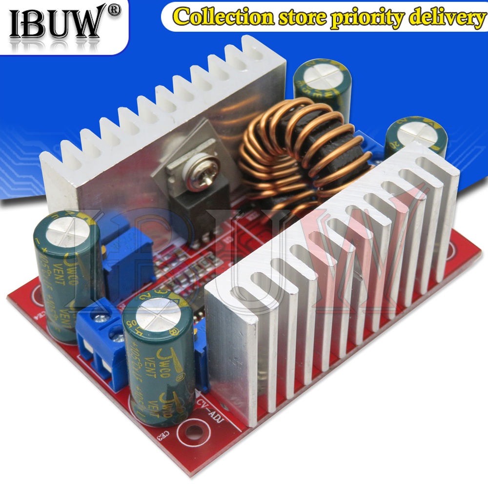 1PCS DC 400W 15A Step-up Boost Converter Constant Current Power Supply LED Driver 8.5-50V to 10 ...