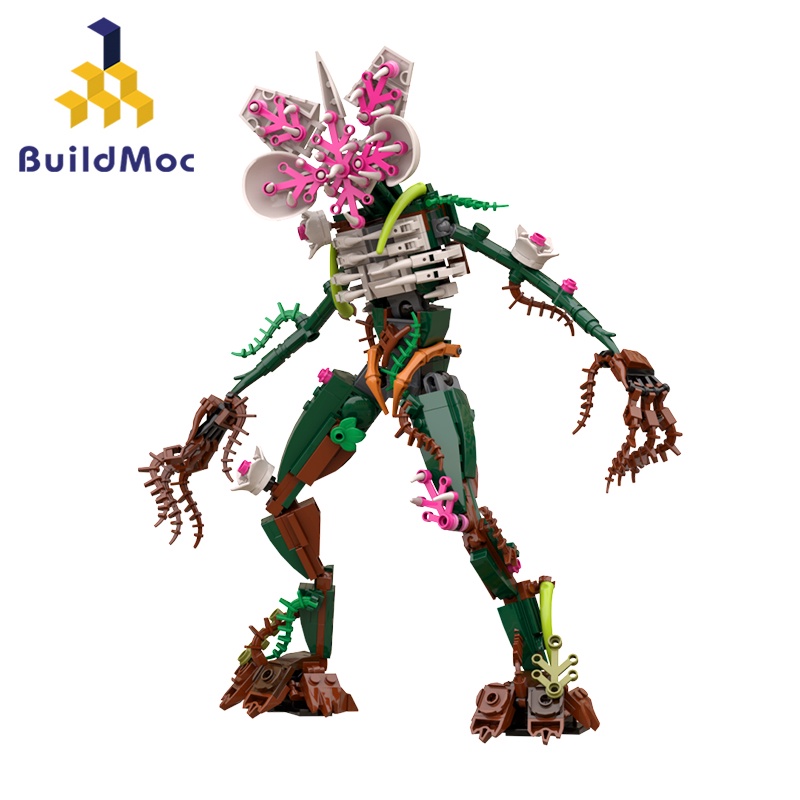 BuildMOC Stranger Things demogorgob monster figures Orchid Devil ...