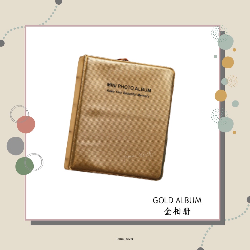 Lomo Card size 2R Gold Album Fast Delivery Pictures Photo Lomo Card ...