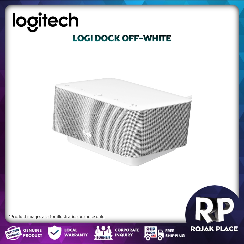 Logitech LOGI DOCK Docking Station All-In-One Conference Hub Meeting ...
